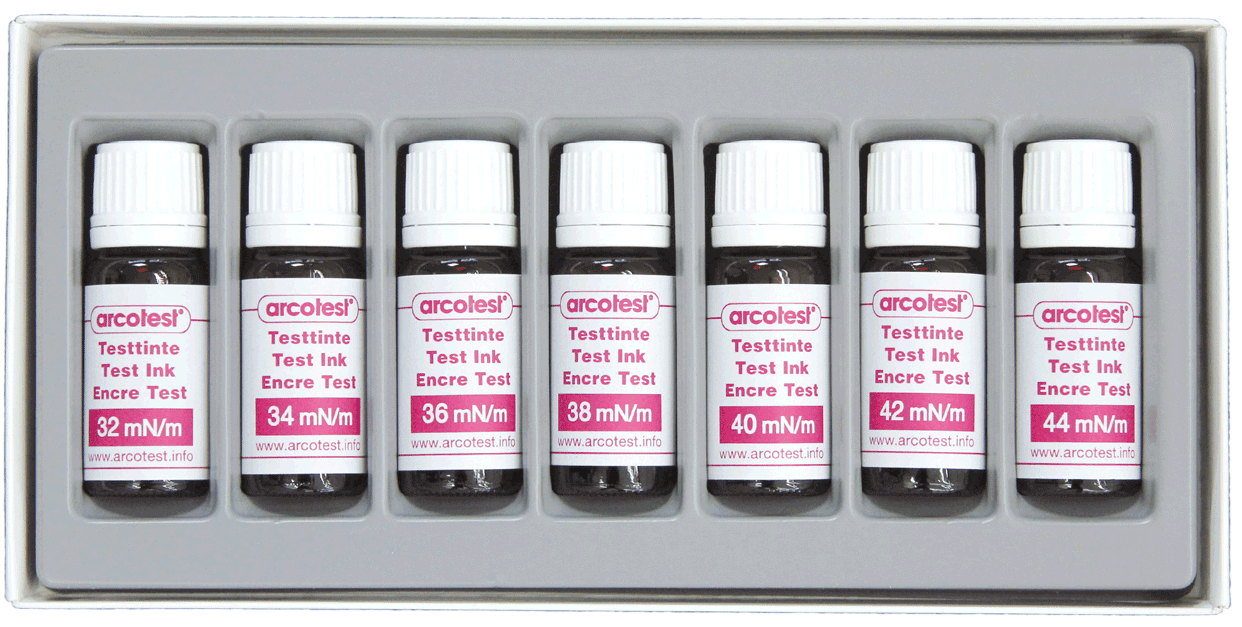 Test ink 32 - 44 mN/m | Test ink 32 - 44 mN/m | Bio-Circle Denmark